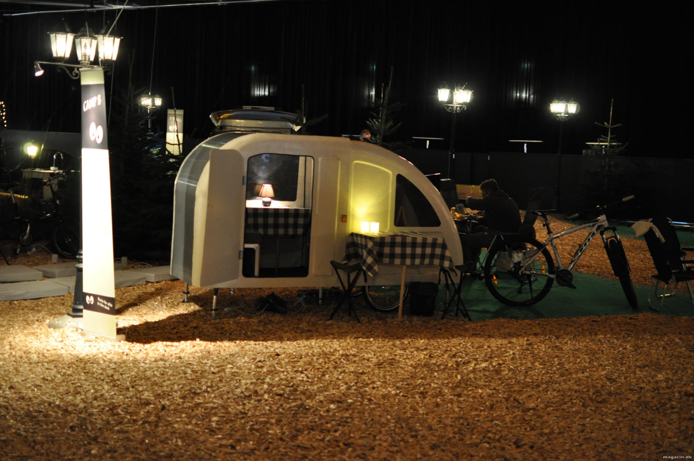 Cykel og campingvogn en ny spændende kombination