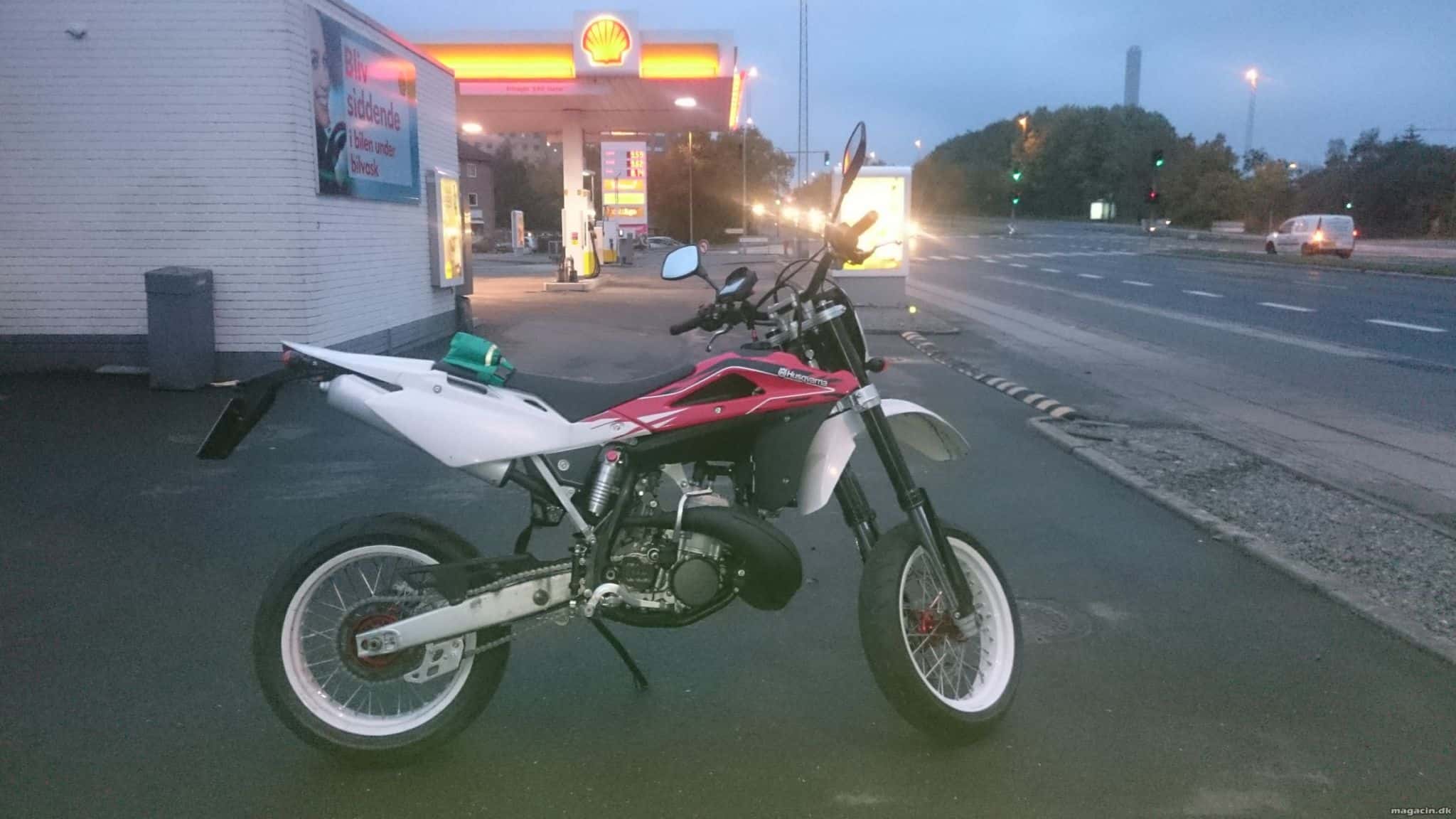 Husqvarna WR250 Motard test motorcykel MagaCin og 123