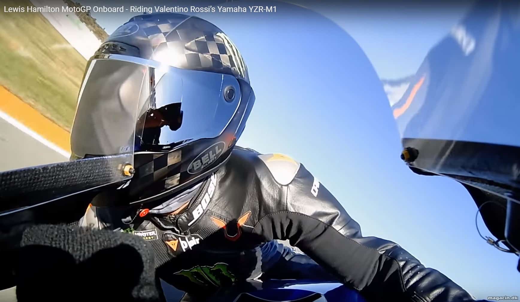 Onboard Video: Lewis Hamilton på MotoGP racer