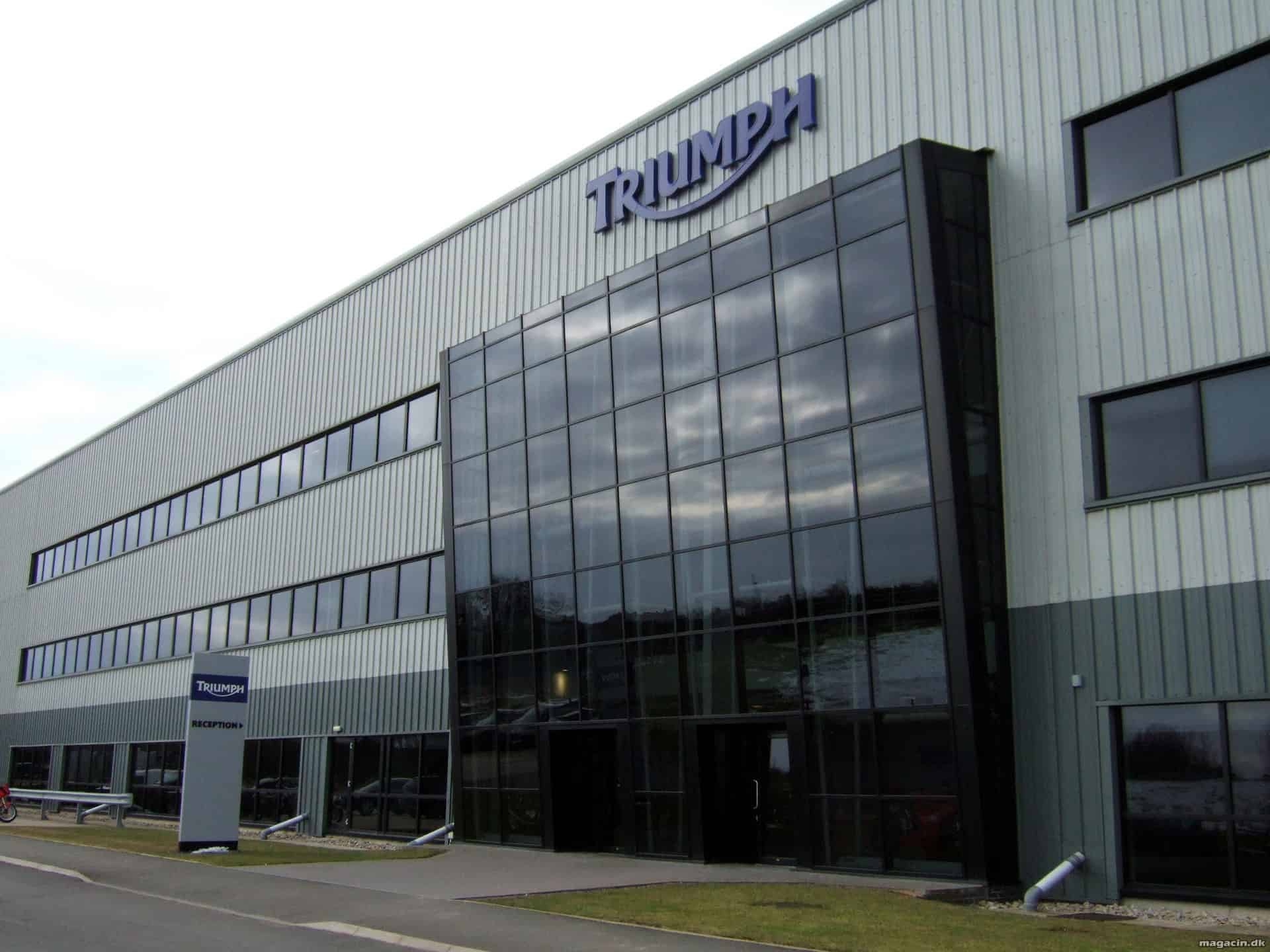 Triumph flytter yderligere produktion til Thailand