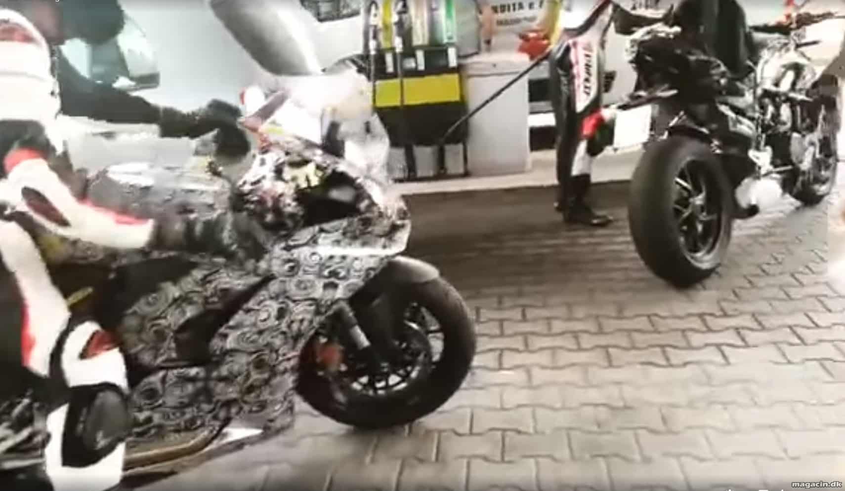 Video: Baby-Panigale og Streetfihgter V4 spottet